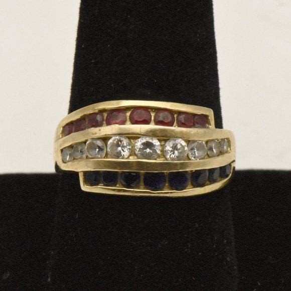 Ross-Simons | Jewelry | Rosssimons Vintage Vermeil Red White And Blue ...
